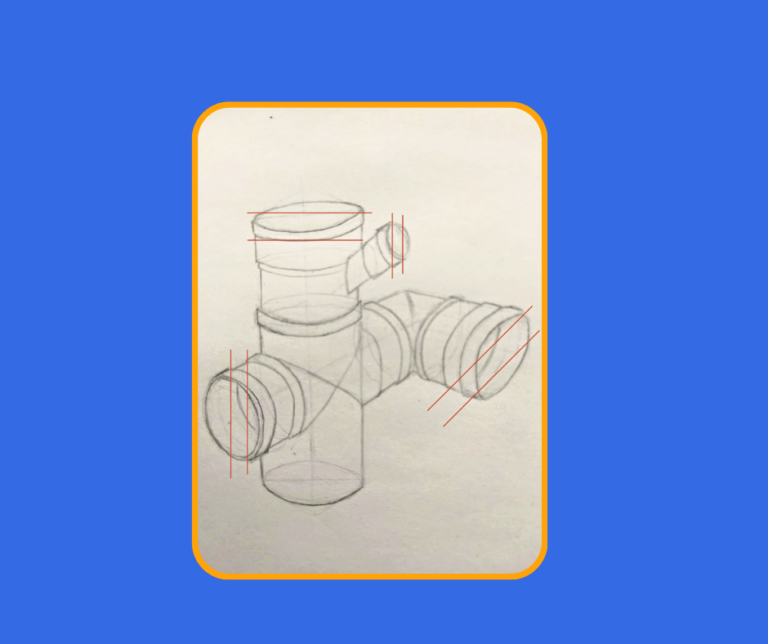 Student mistakes: wrong perspective and proportion. - Drawbox School